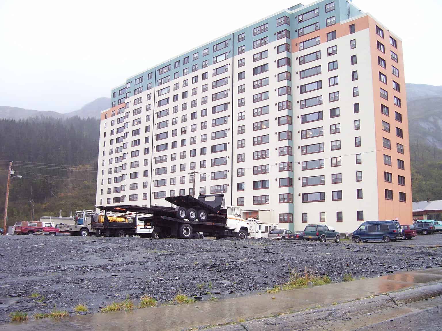 The Begich Towers: Alaskan Town Residents Living in ONE Building ...