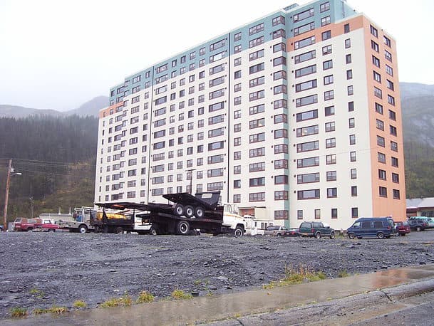 The Begich Towers: Alaskan Town Residents Living in ONE Building ...